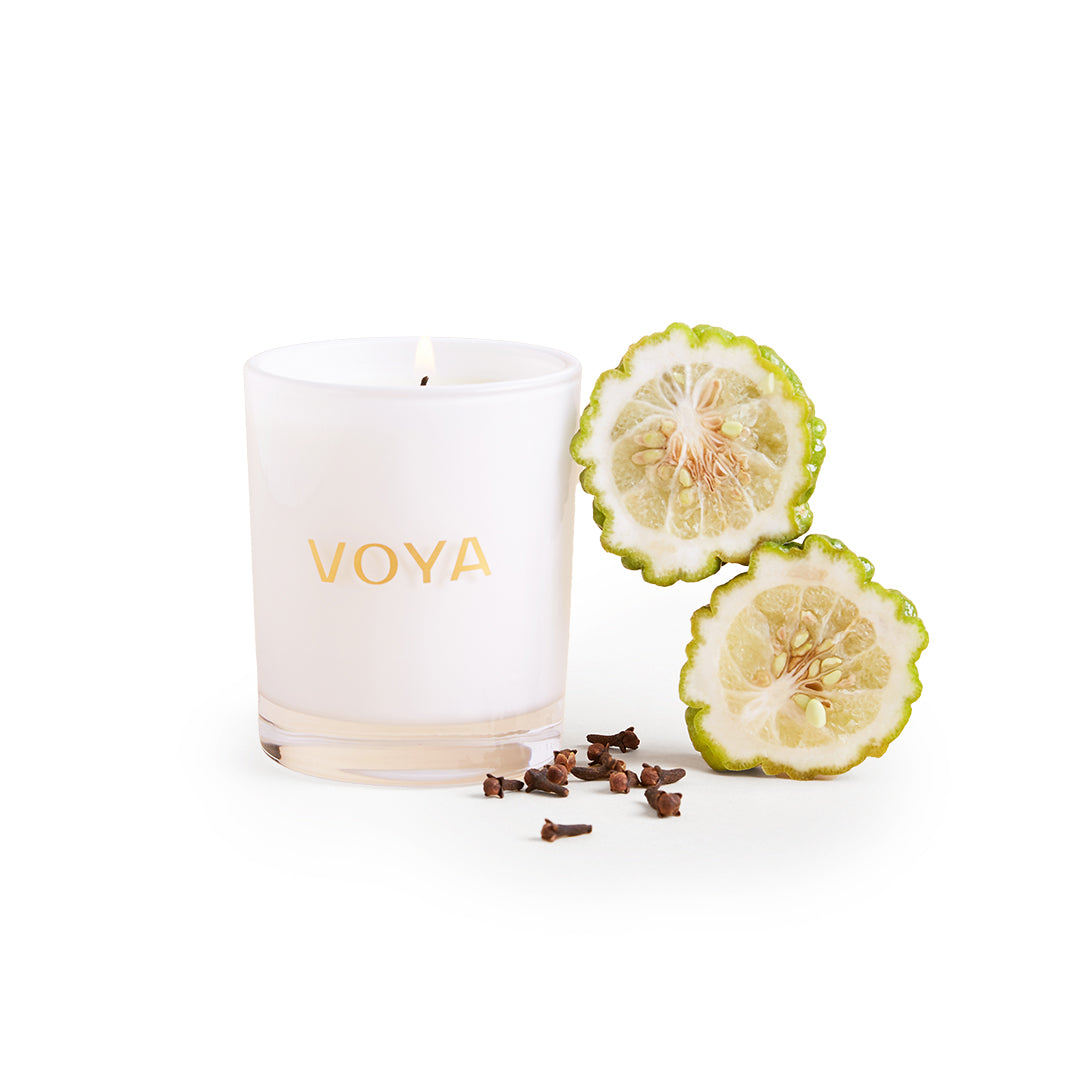 VOYA Luxury Candle - African Lime and Clove – Natural Beauty Group