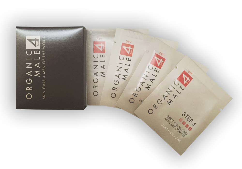 Organic Male OM4: Dry 4-Pack Sampler – Natural Beauty Group
